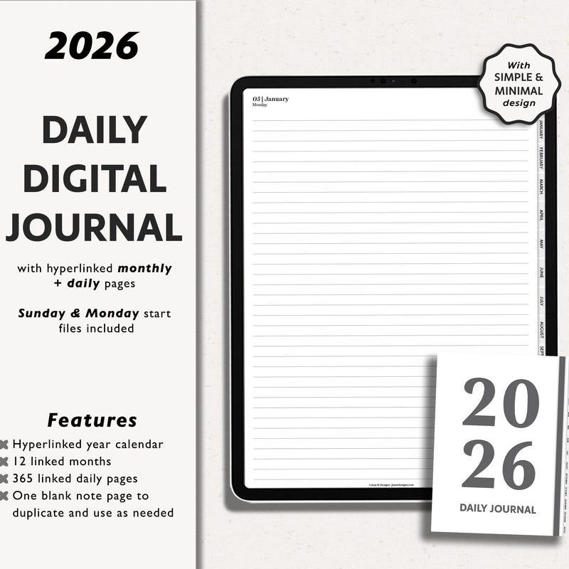 Goodnotes Daily Planner Men - Etsy