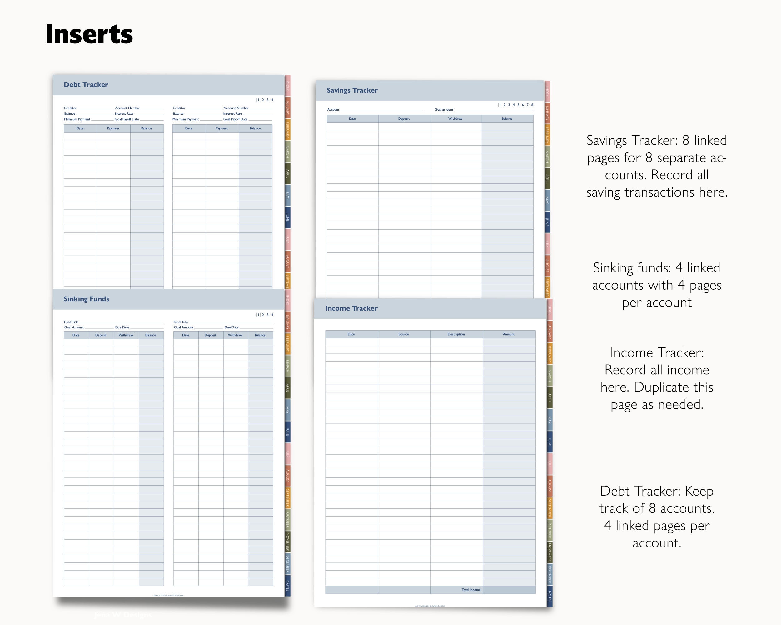 Digital Budget Planner, Finance Tracker for Ipad, Goodnotes Budget ...