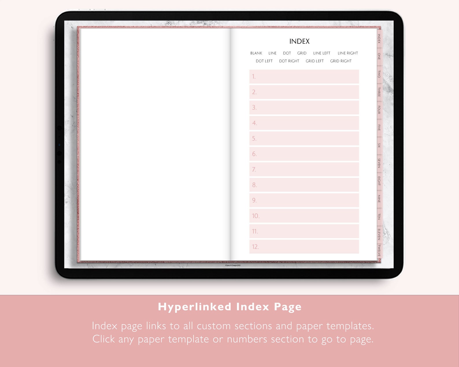 Digital Notebook Landscape Realistic Digital Notebook - Etsy