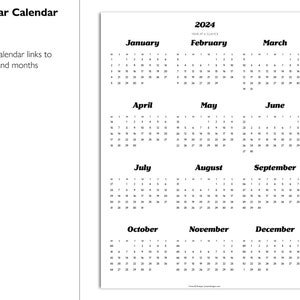 2024 Simple Goodnotes Planner, Dated Monthly Weekly Planner, Modern ...