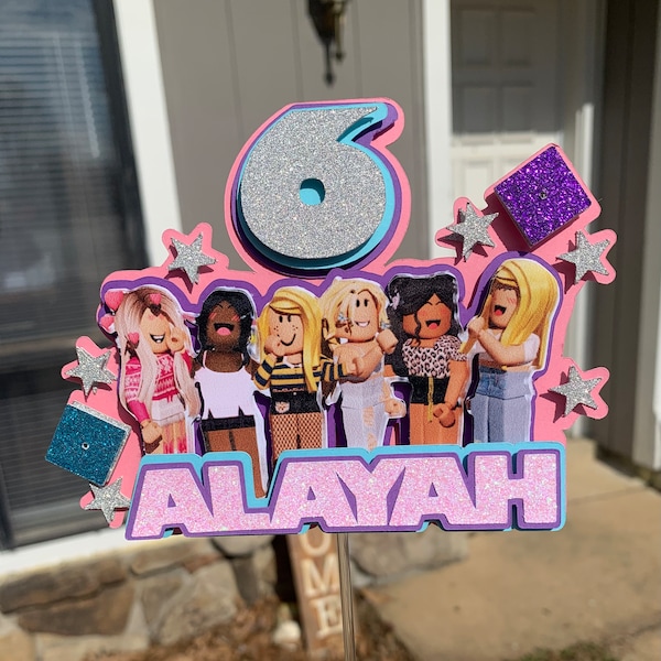 Roblox Cake Topper - Etsy
