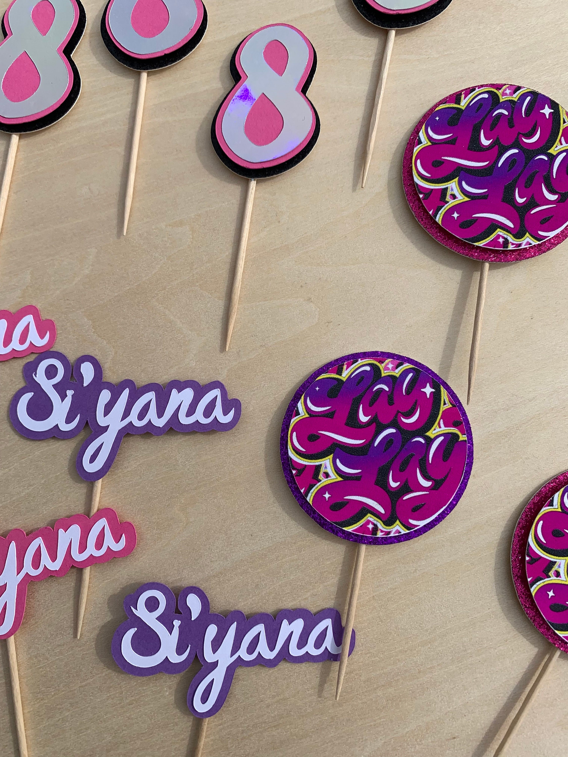 That Girl Laylay Cake Topper 3D Cake Topper Cupcake - Etsy