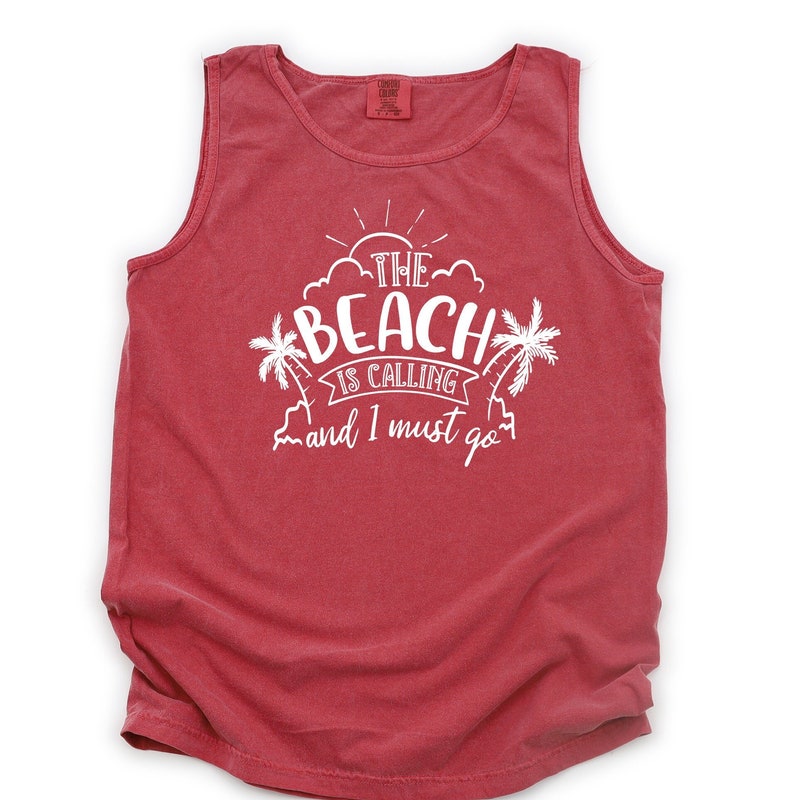 Beach Tank Top - Etsy