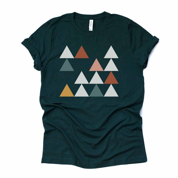 Triangle T Shirt - Etsy