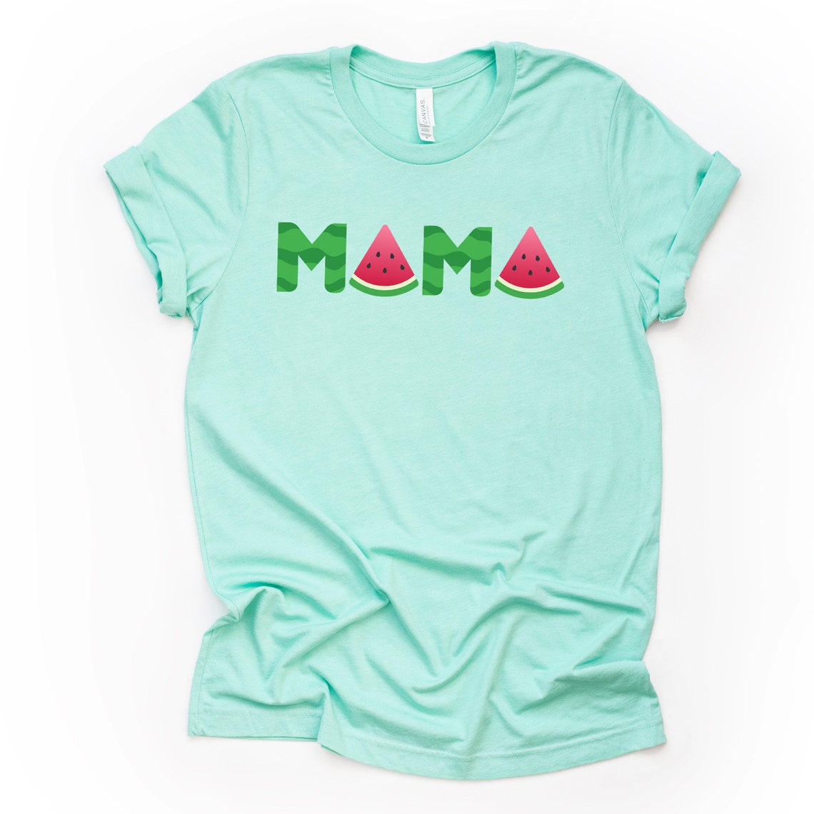 Watermelon Mama or Dada Cute Mom and Dad Couple Watermelon | Etsy