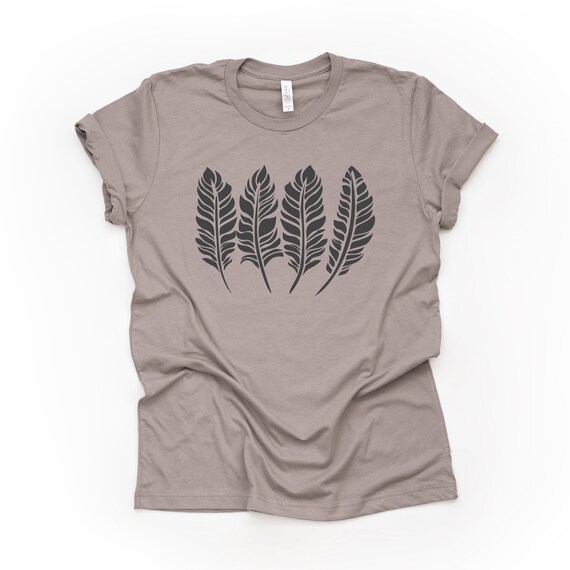 Fall Country Chic Feathers Pretty Repeating Feather Design on - Etsy