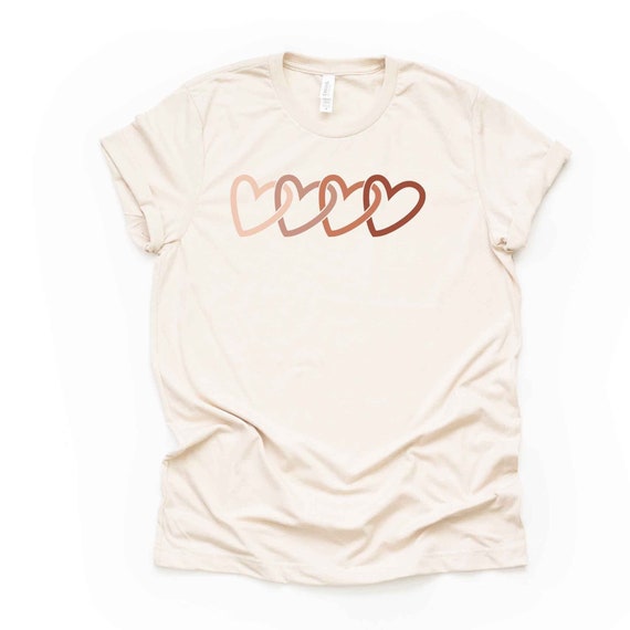 Boho Design Simple Heart Pattern Boho Hearts Pattern Design - Etsy