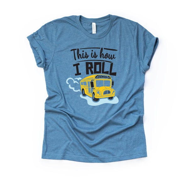 School Bus Driver Shirt School Bus School Bus Driver This is - Etsy