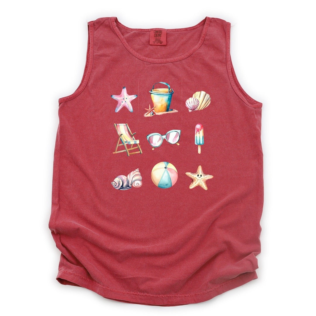 Summer Tank Top, Super Fun Summer Beach Time, Beach Vacation Tank ...