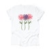 Spring Flowers Tee, Cute Watercolor Pink and Purple Flowers Design ...