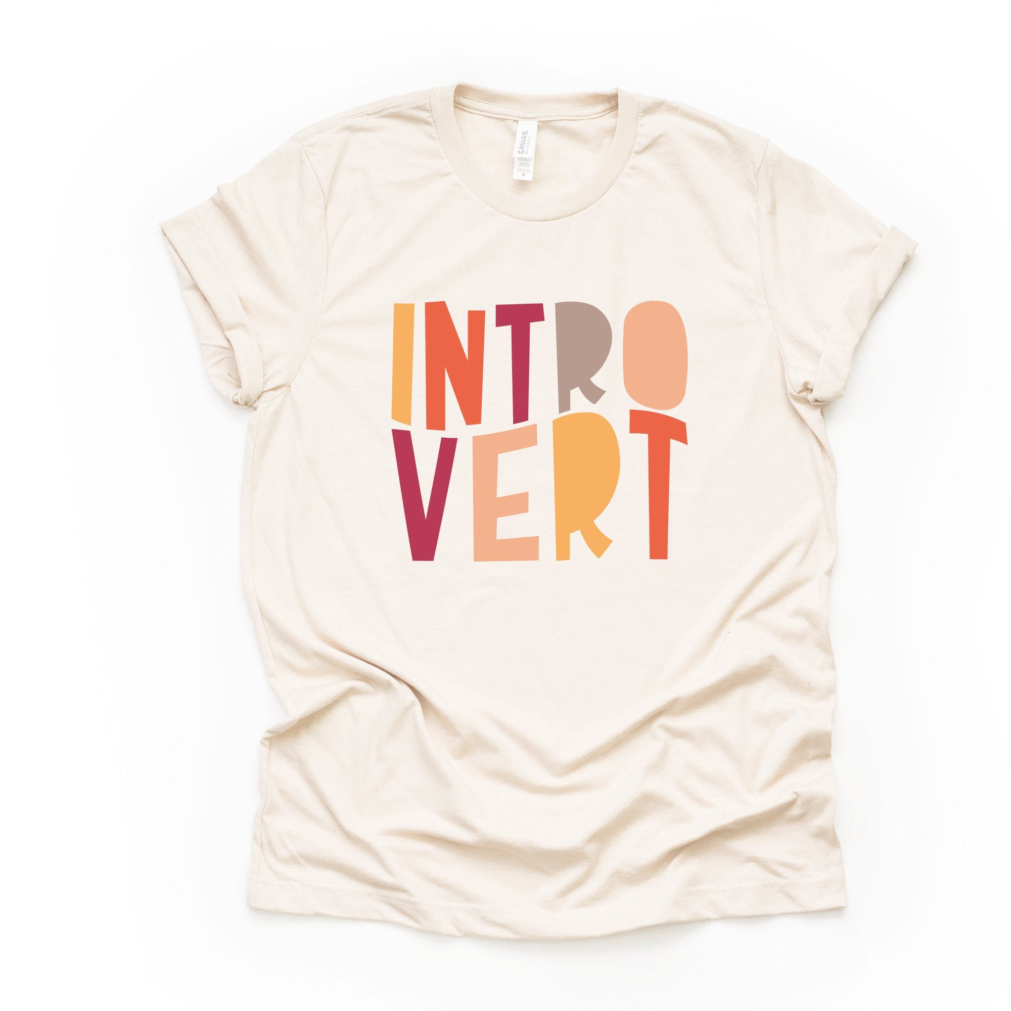 Introvert Tee Super Cute Introvert Tee Shy Girl Design on - Etsy UK