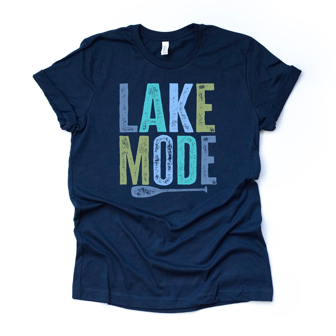 Lake Tee, Lake Mode, Cute Lake Shirt With Oar, Lake Day Design on ...
