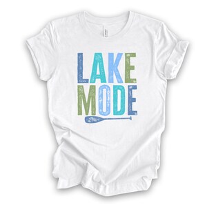 Lake Tee, Lake Mode, Cute Lake Shirt With Oar, Lake Day Design on ...