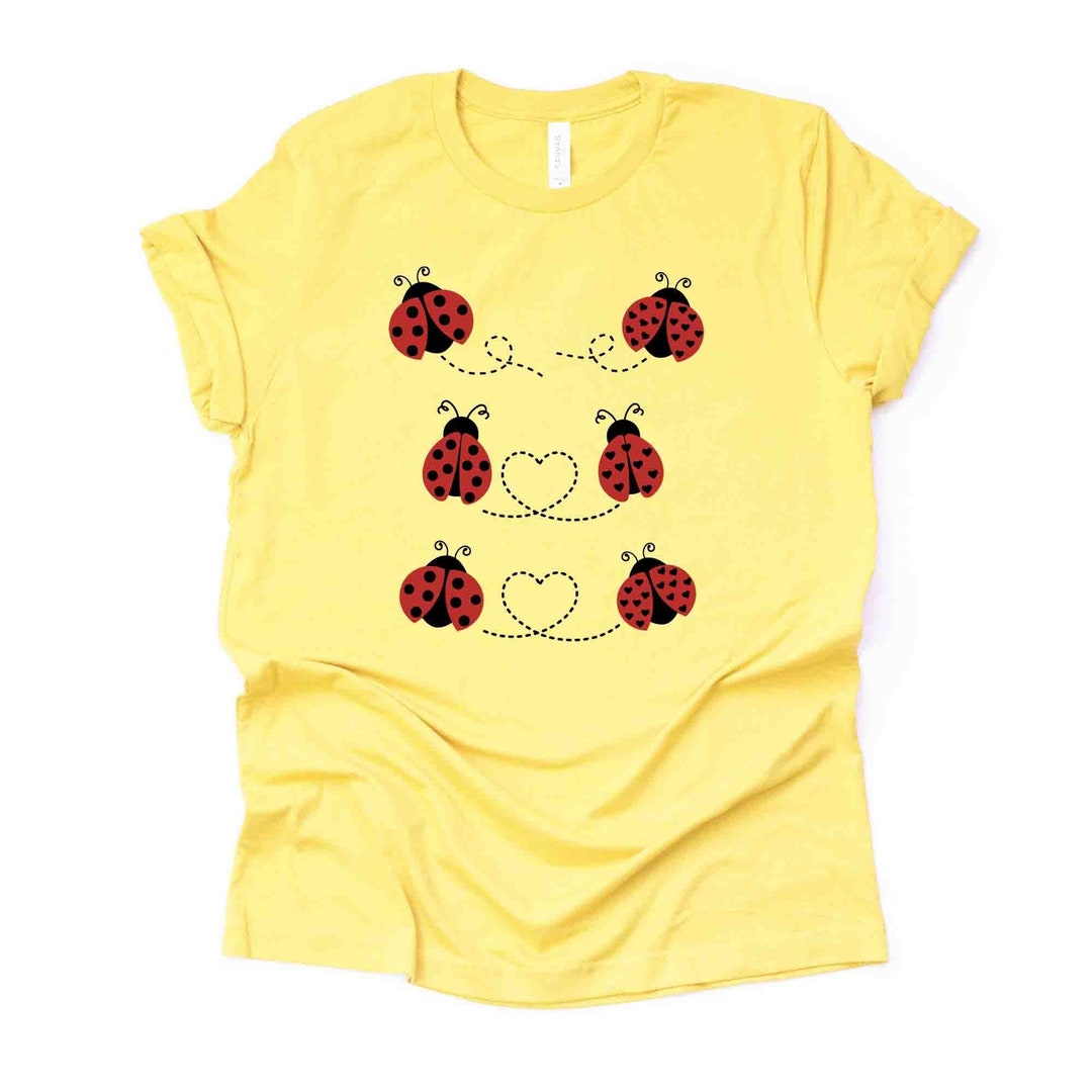 Lady Bug Tee, Cute Lady Bugs, Lady Bugs Path, Ladybugs and Hearts ...