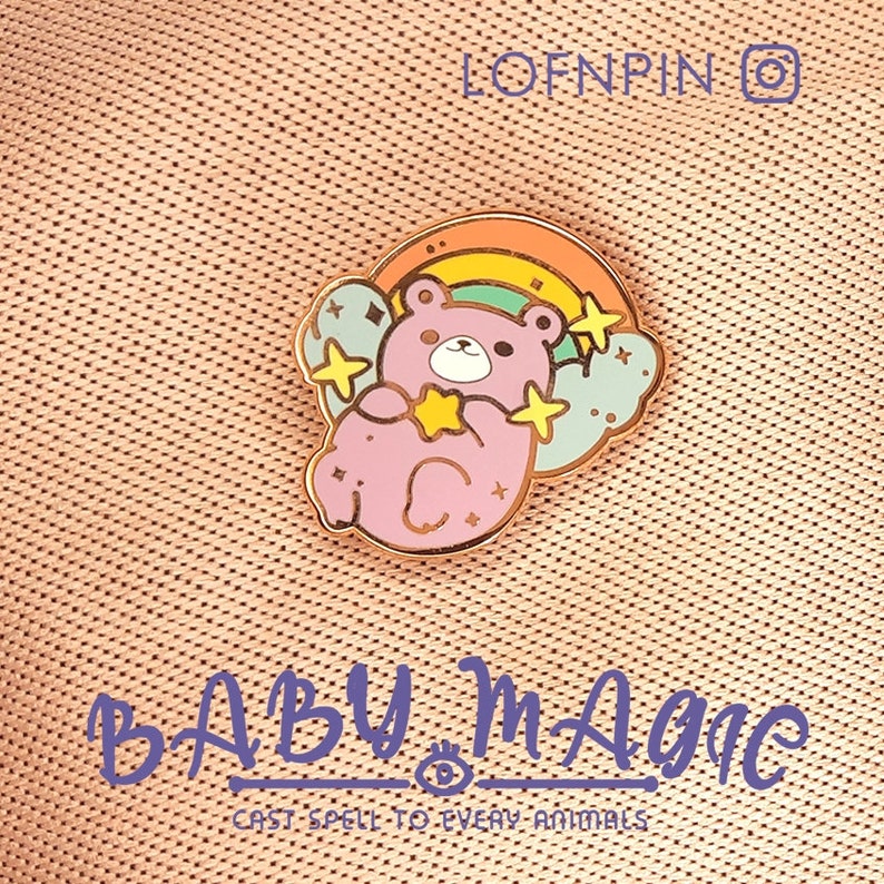 Baby Magic Series Enamel Pins | Etsy