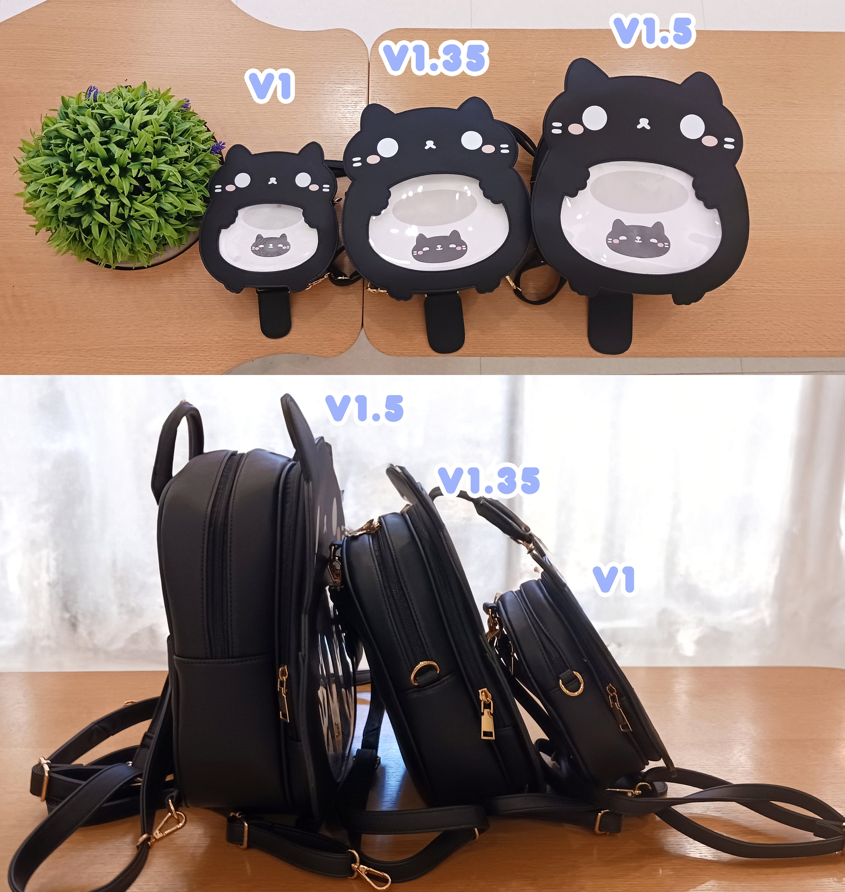 Kawaii Cat Ita Bag V1.35: Designer Display Bag (cheaper Shipping) - Etsy
