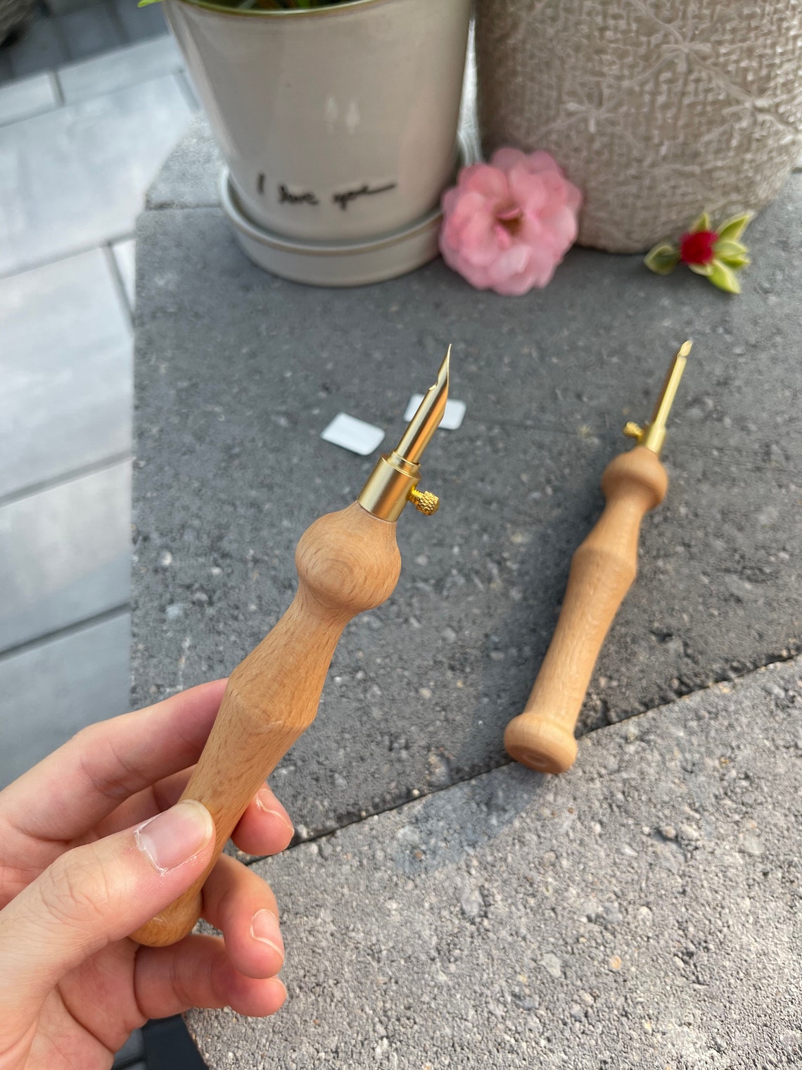 Wooden Punch Needle Tool/ Rug Hooking Punch Needle/ Punch - Etsy