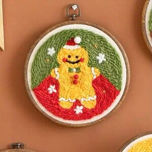 Christmas Punch Needles Start Kit/ Beginner Punch Needle Kit With ...