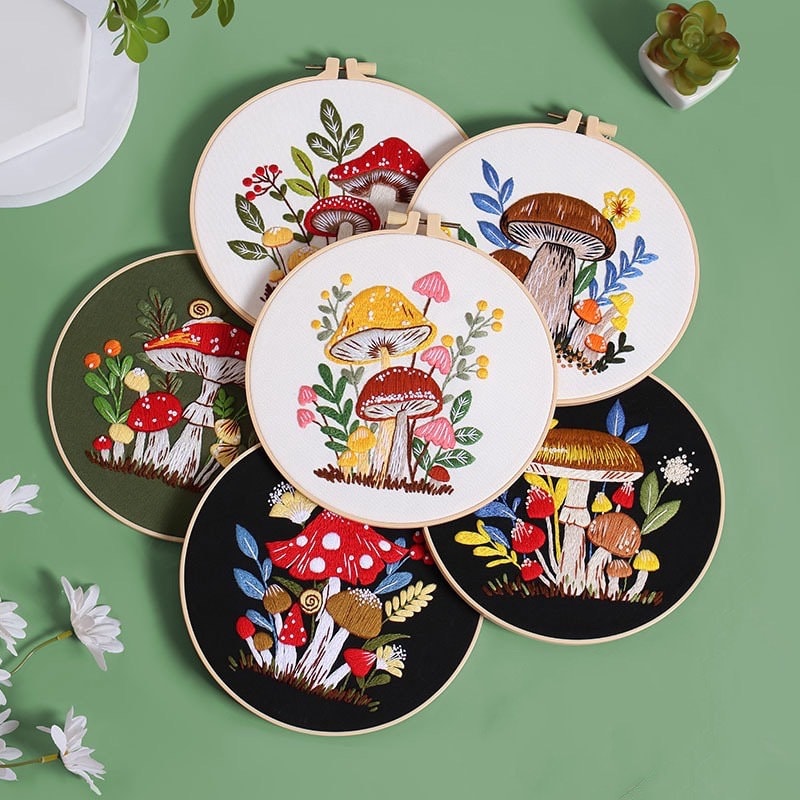 Embroidery Hoop Kit - Etsy