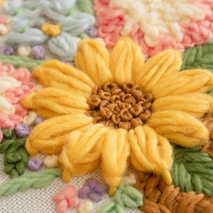 Sunflower Punch Needles Start Kit/ Beginner Punch Needle Kit With ...