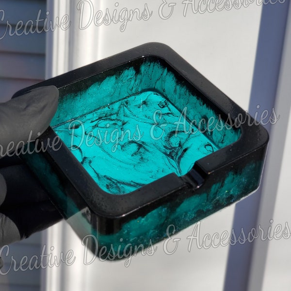 Resin Ashtray - Etsy