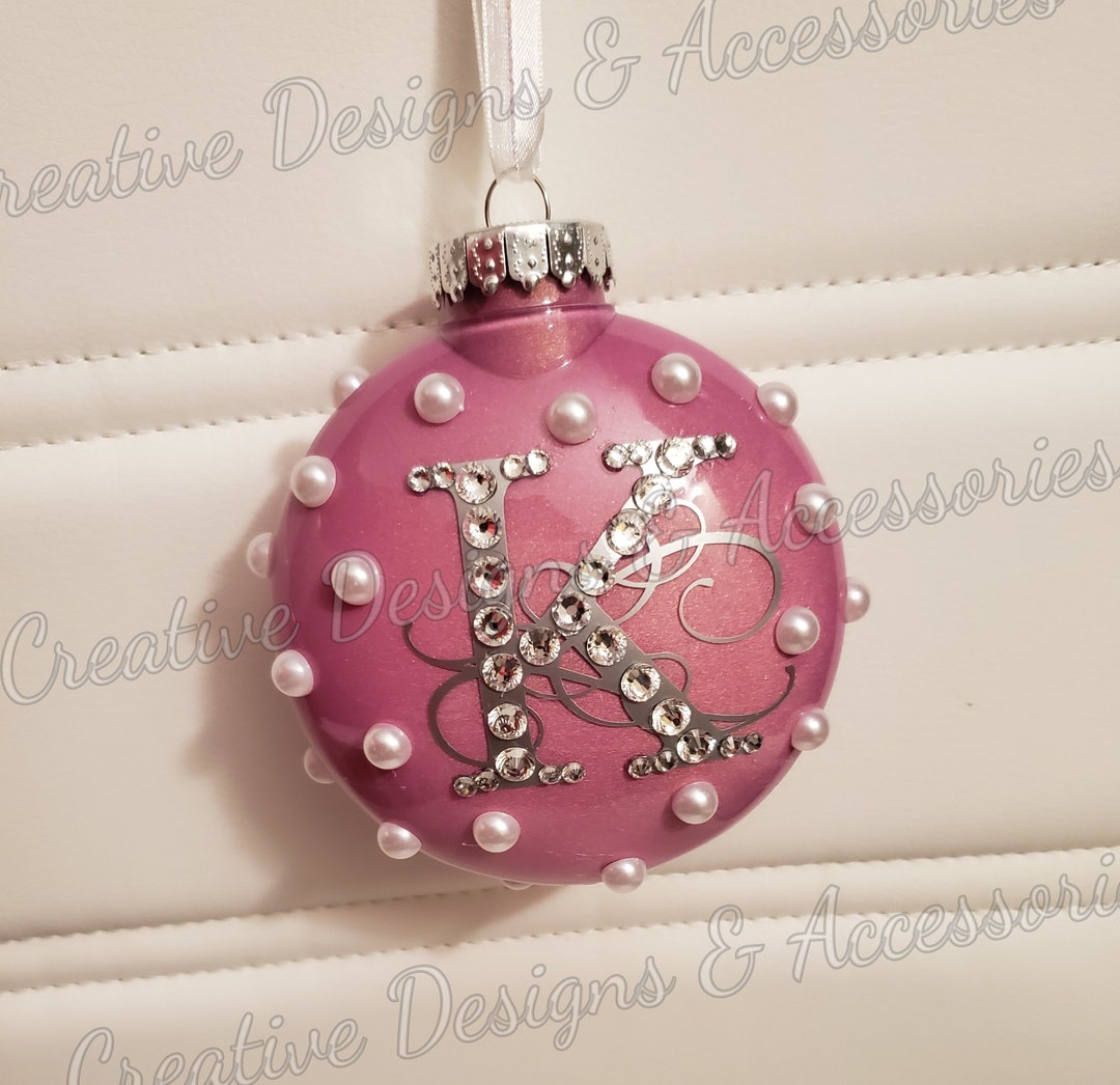Personalized Ornament / Monogram Ornament / Christmas Ornament - Etsy