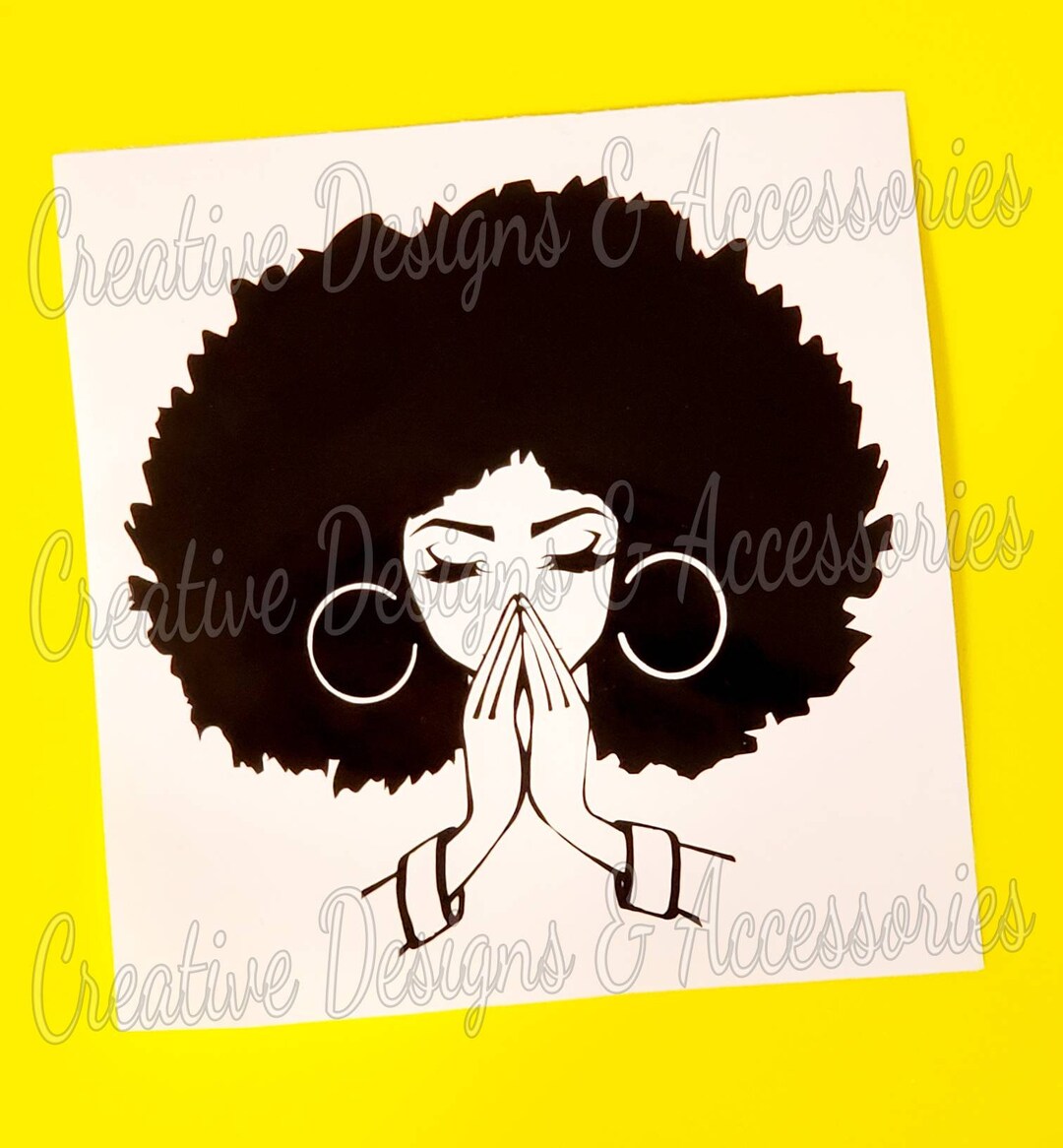 Praying Hands Vinyl Decal, Faith Vinyl Decal, Mug Decal, Planner ...