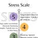 Stress Scale Worksheet - Etsy