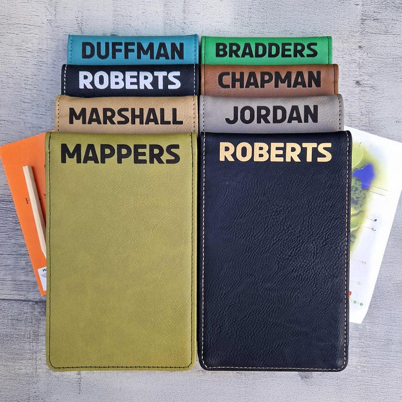 Scorecard Golf Holder - Etsy