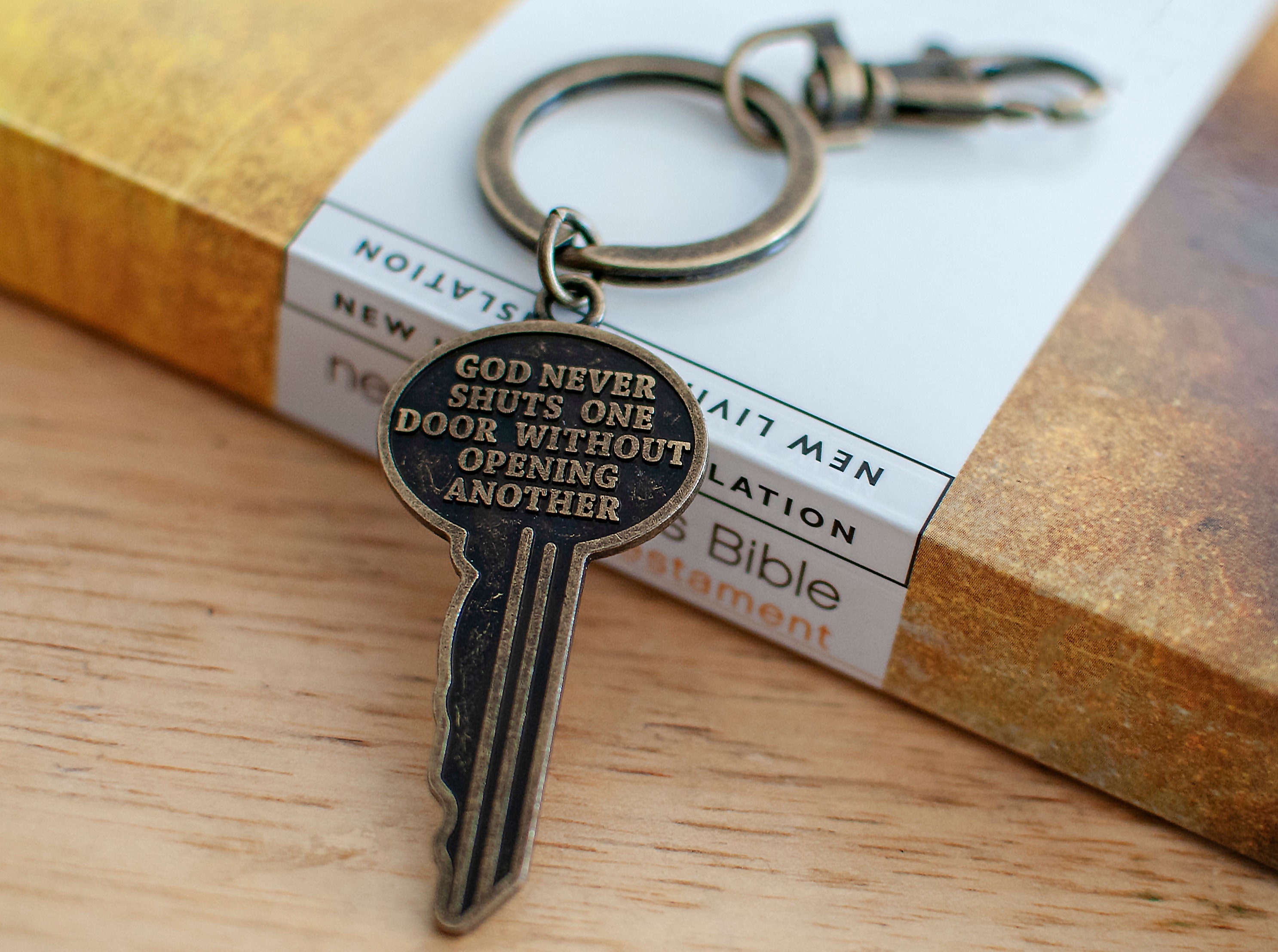 Inspirational Religious Keychain Gift Christian Keychain - Etsy