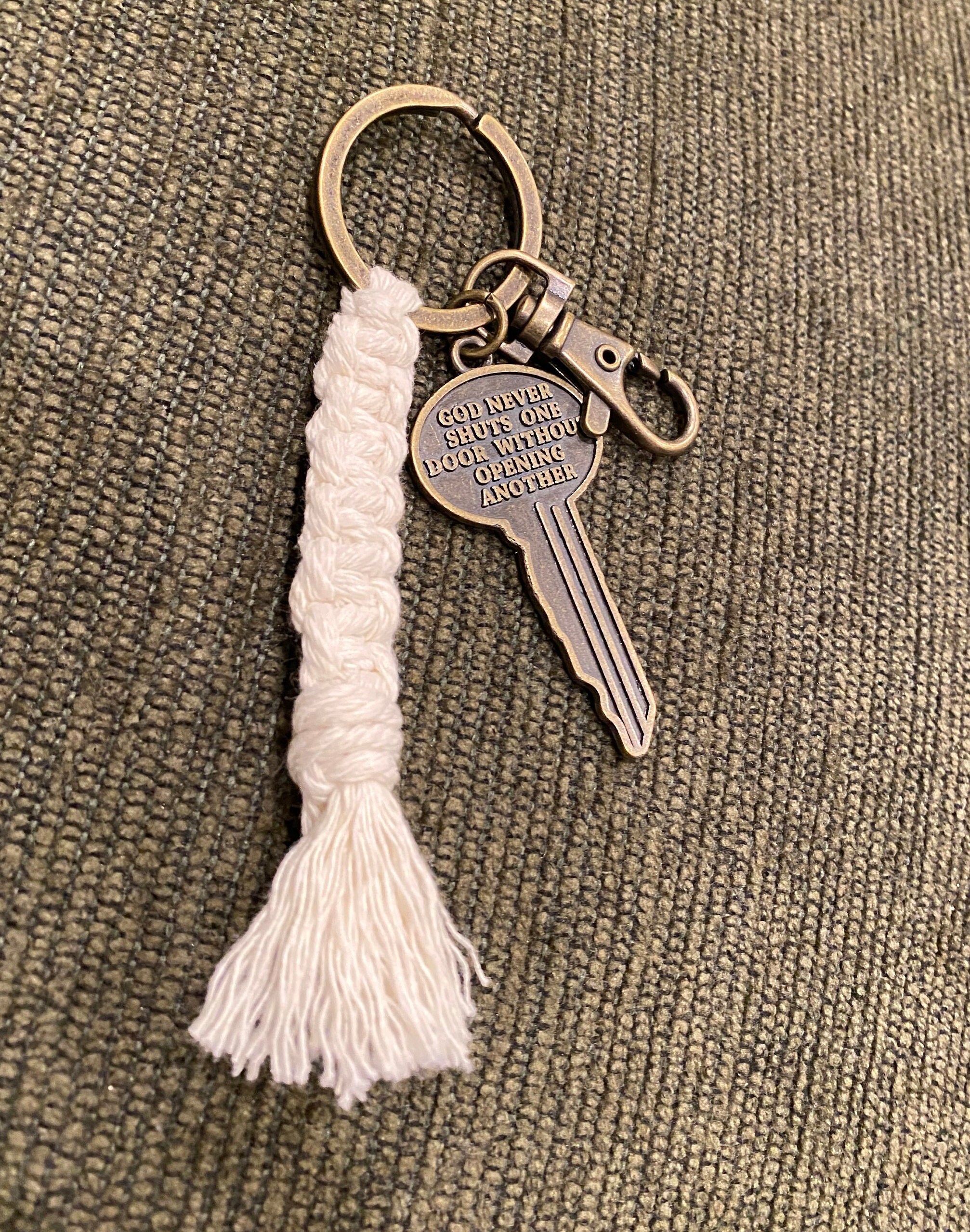 Inspirational Religious Keychain Gift Christian Keychain | Etsy