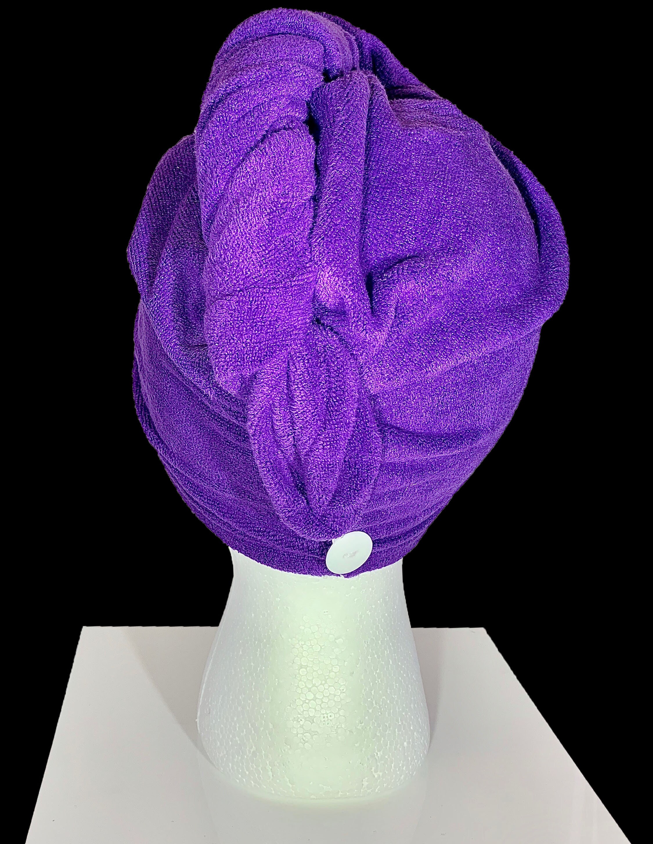 Microfiber Hair Turban Towel Wrap Shower Bath Turban - Etsy