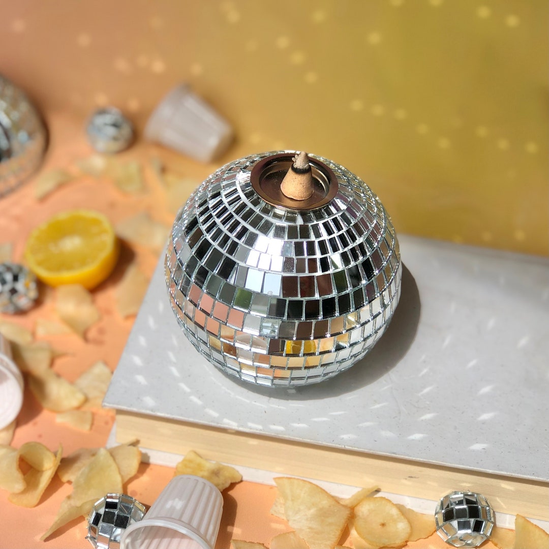 DISCO INFERNO Disco Ball Incense Burner - Etsy