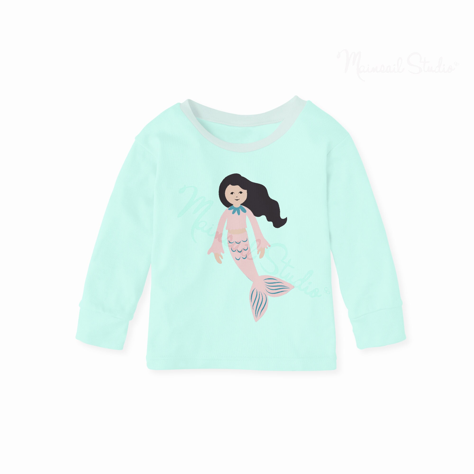 Mermaid Sea Creature Beach SVG Bundle by Mainsail Studio - Etsy