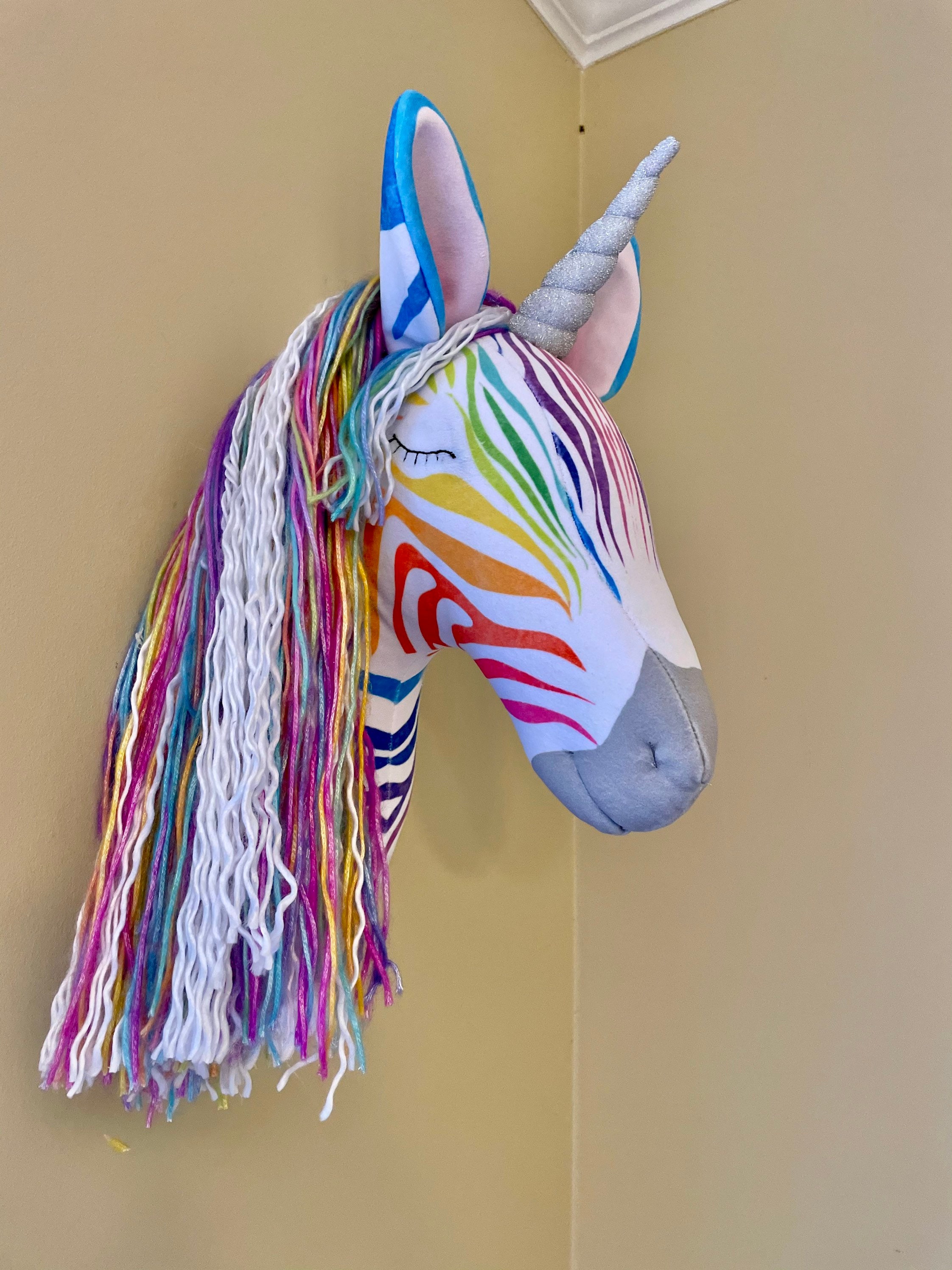 Rainbow Zebra Unicorn