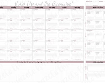 Desk Blotter Calendar | Etsy