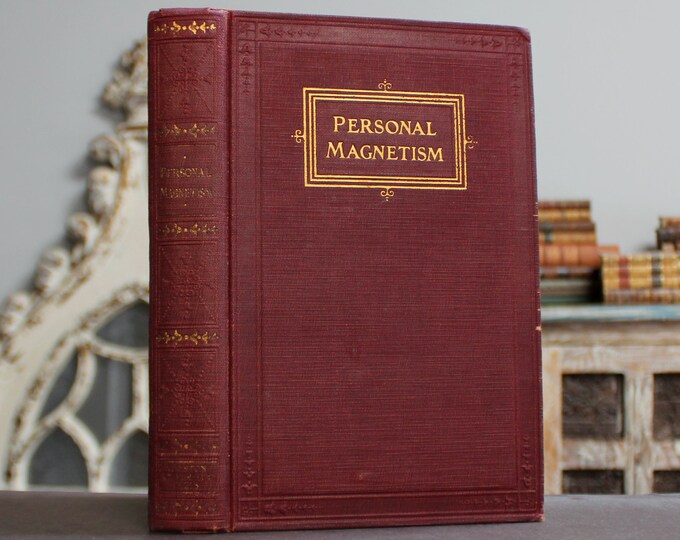 Personal Magnetism 1926 Rare Antique 1920s Old Book Occult Psychology ...