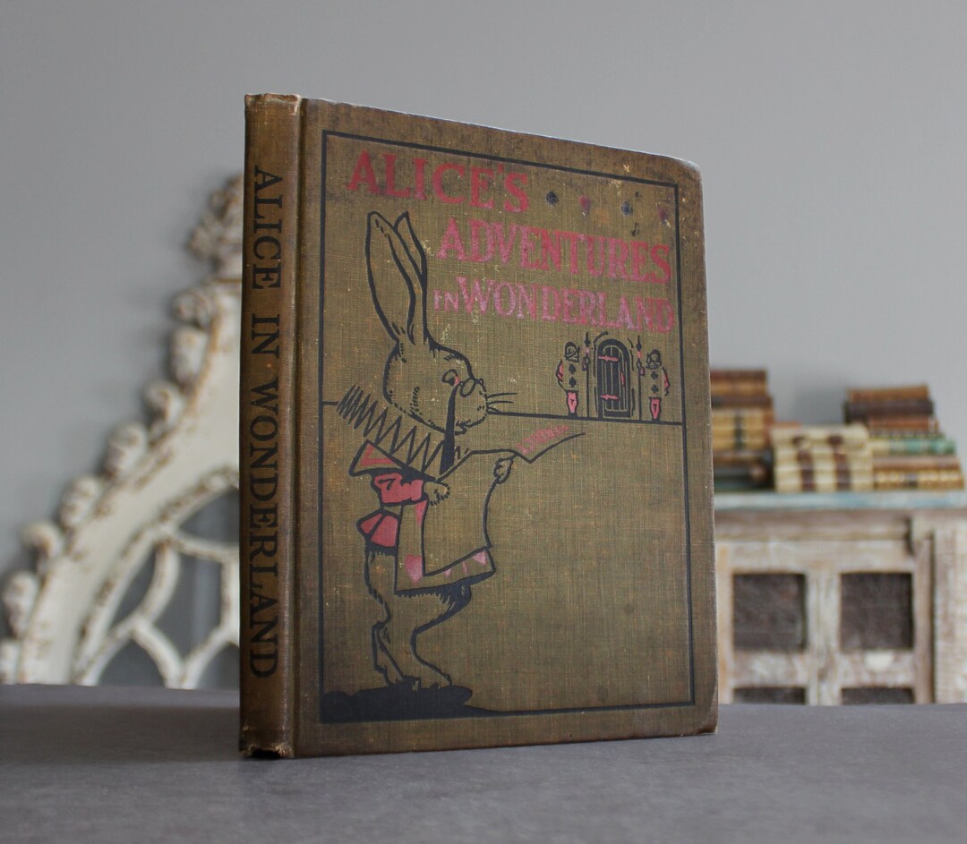 Alice's Adventures in Wonderland & Other Stories ~1910 Illustrated Rare ...