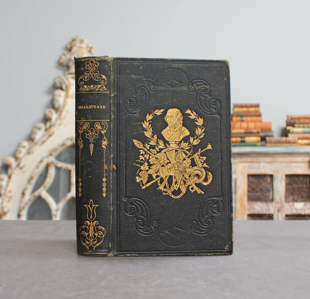 The Plays of W. Shakespeare 1839 Antique EARLY Victorian Old Book ...