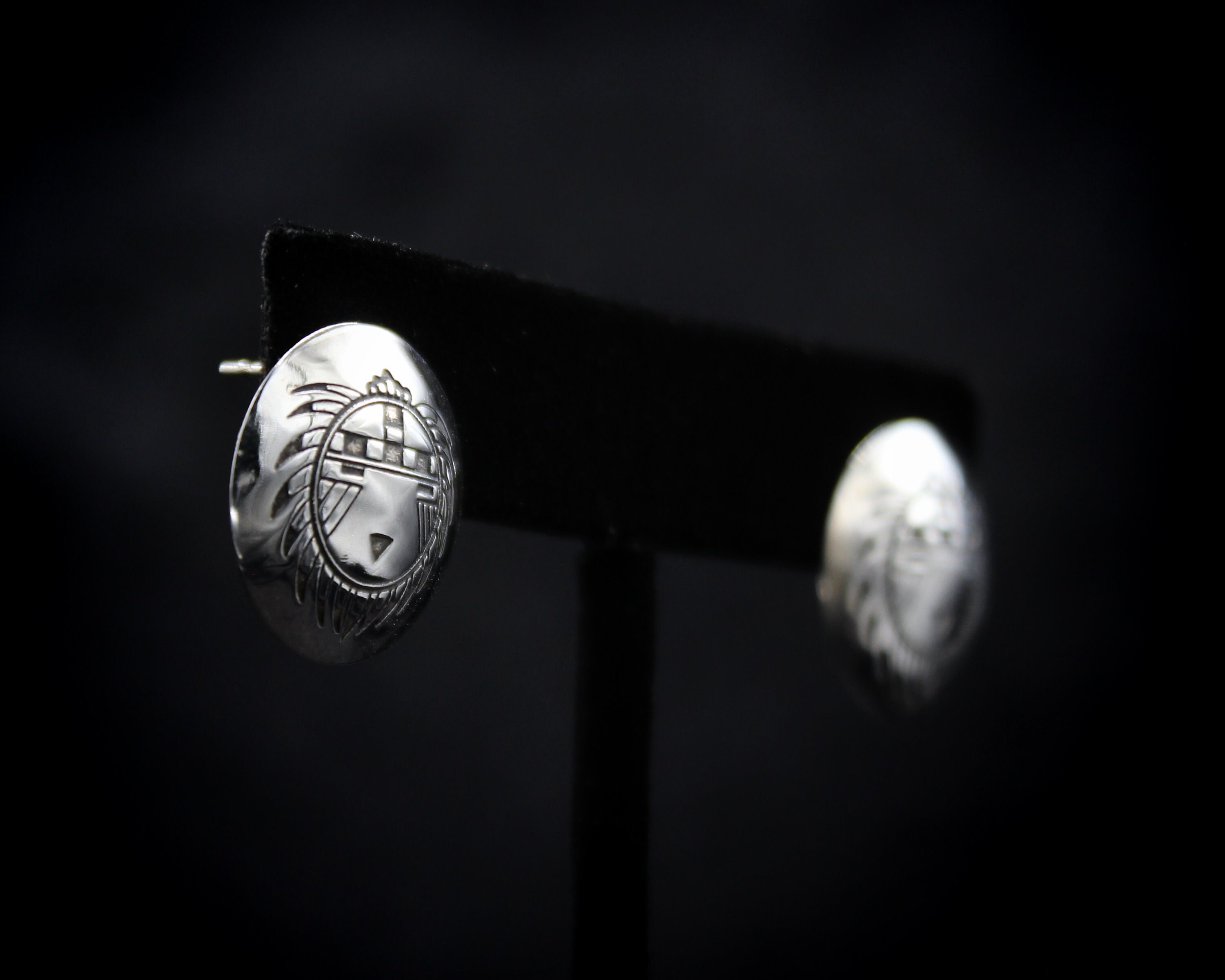 Vintage Hopi, Zuni Indian 925 Sterling Silver Kachina Sun God Dawa ...
