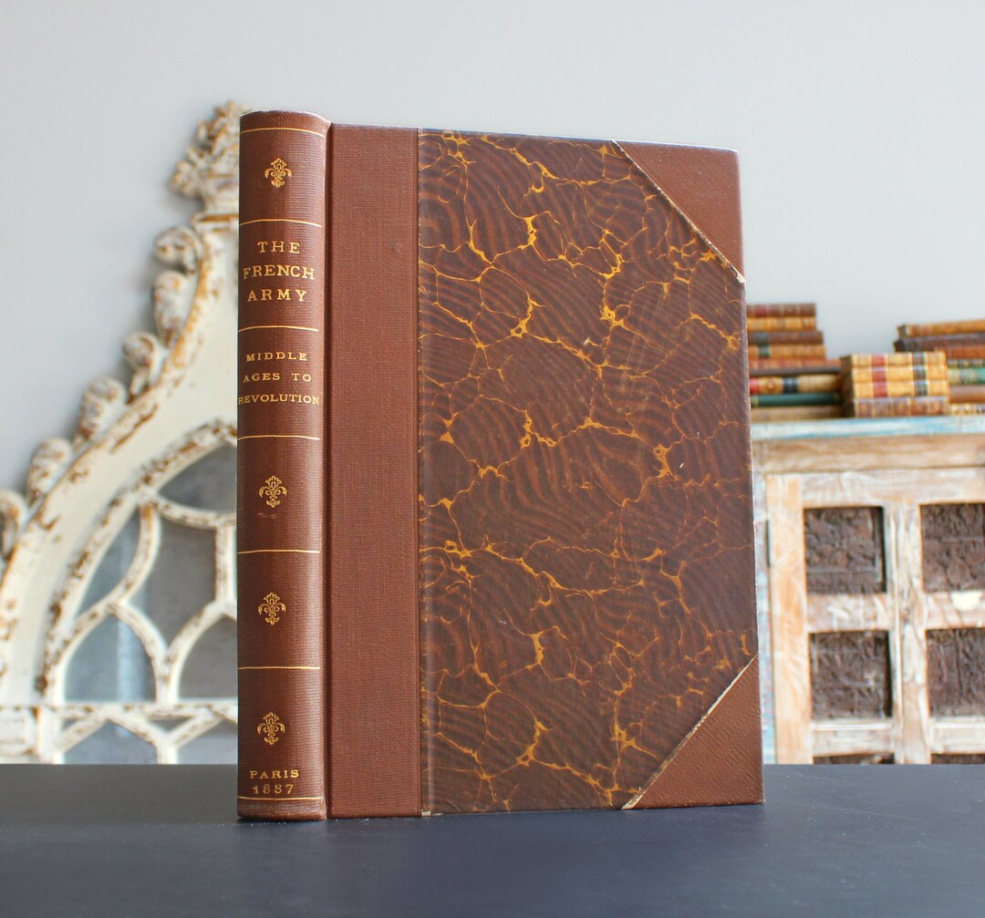 The French Army 1887 (french Text, English Binding) Illustrated Antique ...