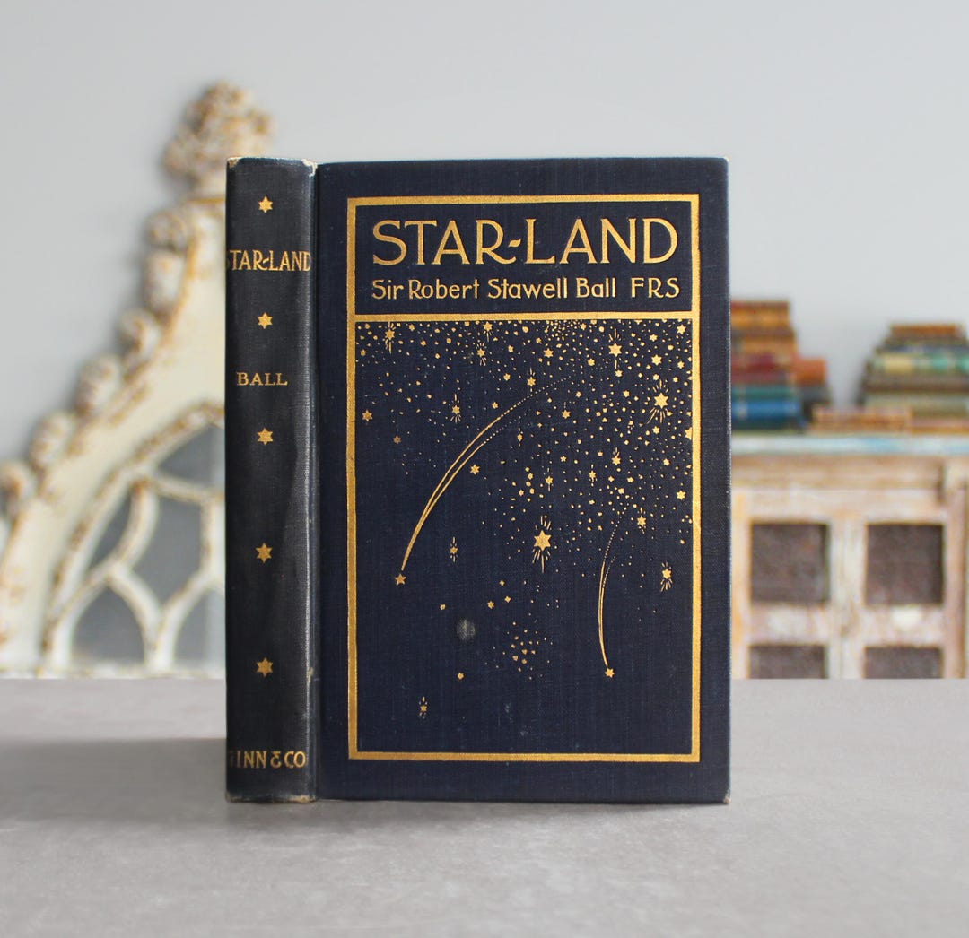 Starland 1900 Illustrated Rare Antique Victorian Old Book Children's ...