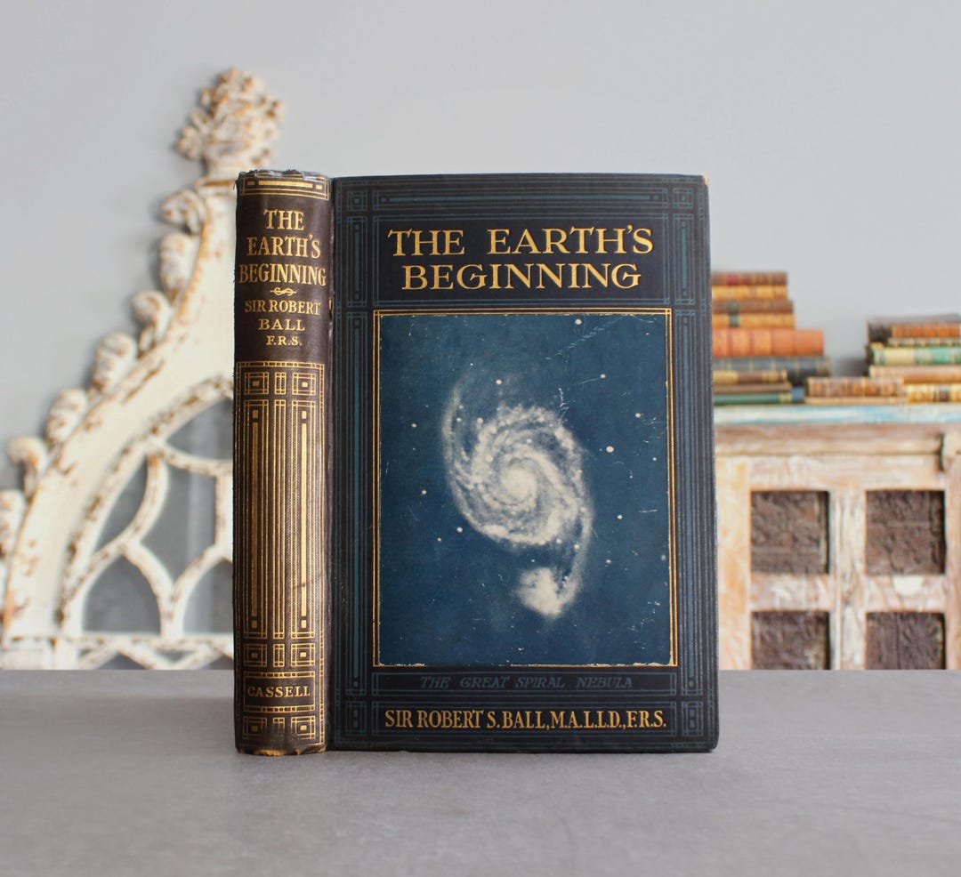 Earth's Beginning 1910 Richly Illustrated Rare Antique Edwardian Old ...