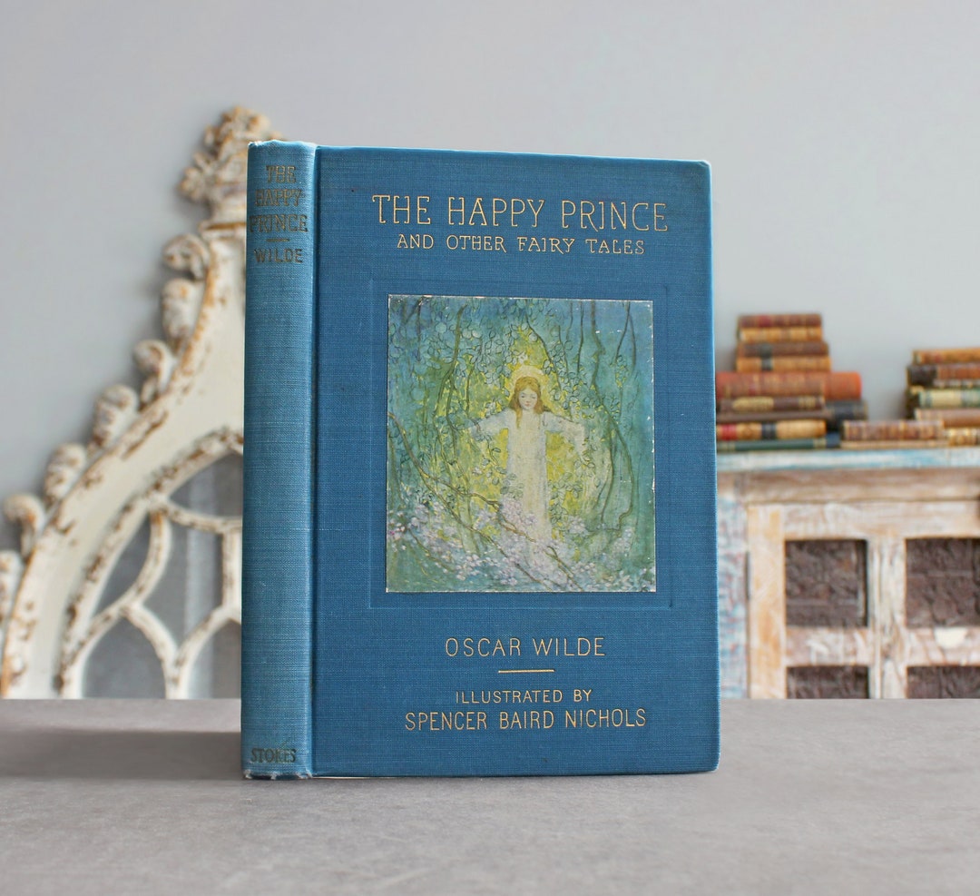 The Happy Prince 1913 oscar Wilde Illustrated Antique Edwardian Old ...