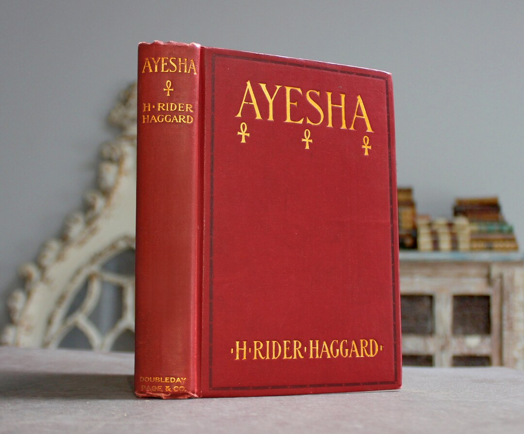 Ayesha: Return of She 1905 Illustrated Antique Edwardian Old Book ...