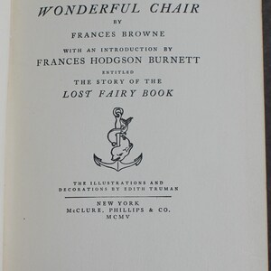 Granny's Wonderful Chair 1905 Illustrated Rare Antique Edwardian Old ...