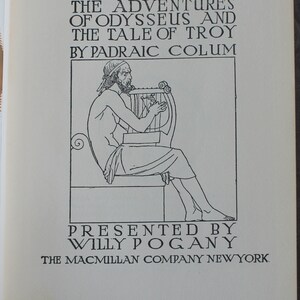 Adventures of Odysseus & the Fall of Troy 1930 Illustrated (pogany ...