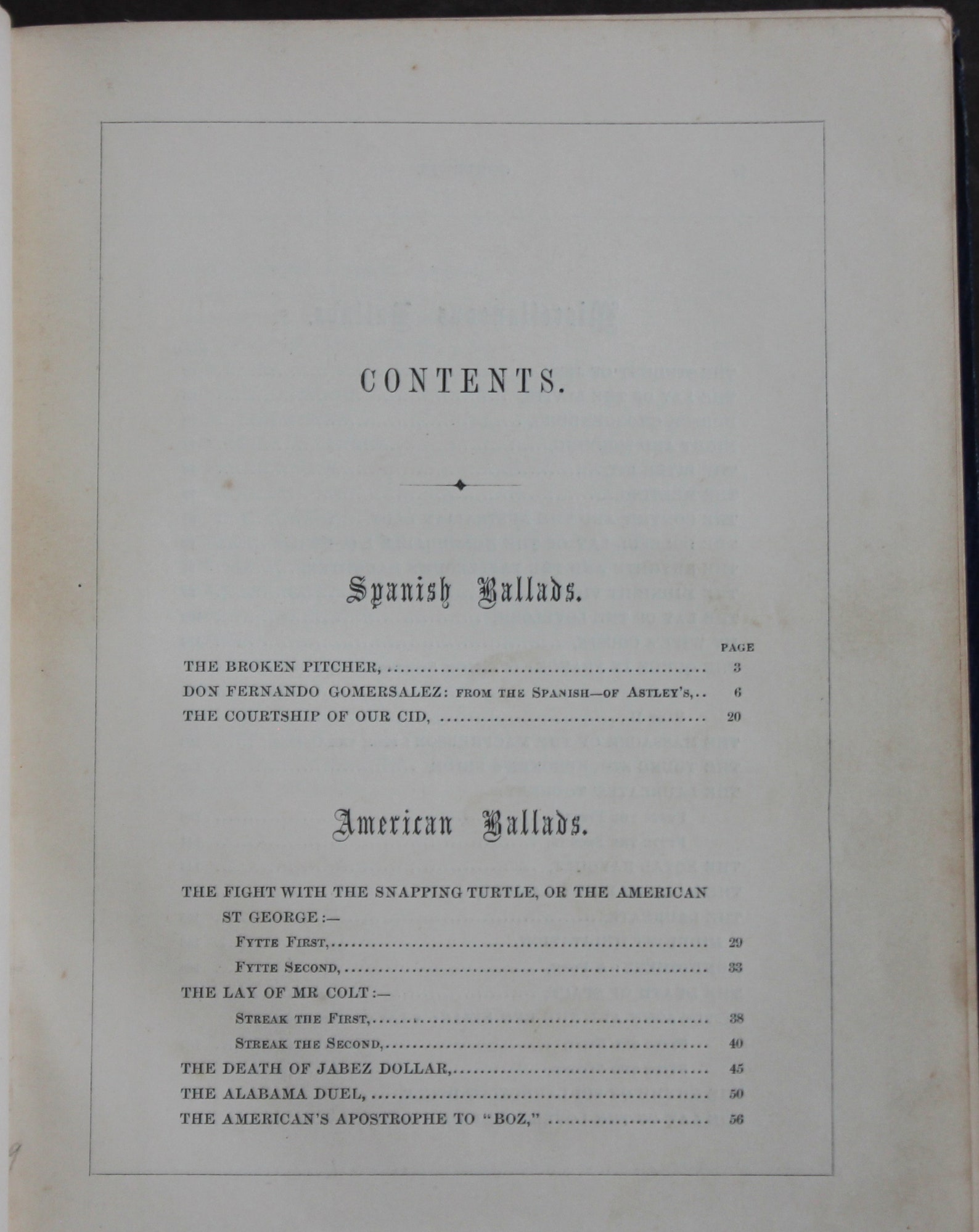 American & Spanish Ballads 1859 Richly Illustrated Antique Victorian ...