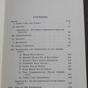 Asoka / Ashoka 1928 Illustrated 1st Edition Rare Antique Old Book of ...