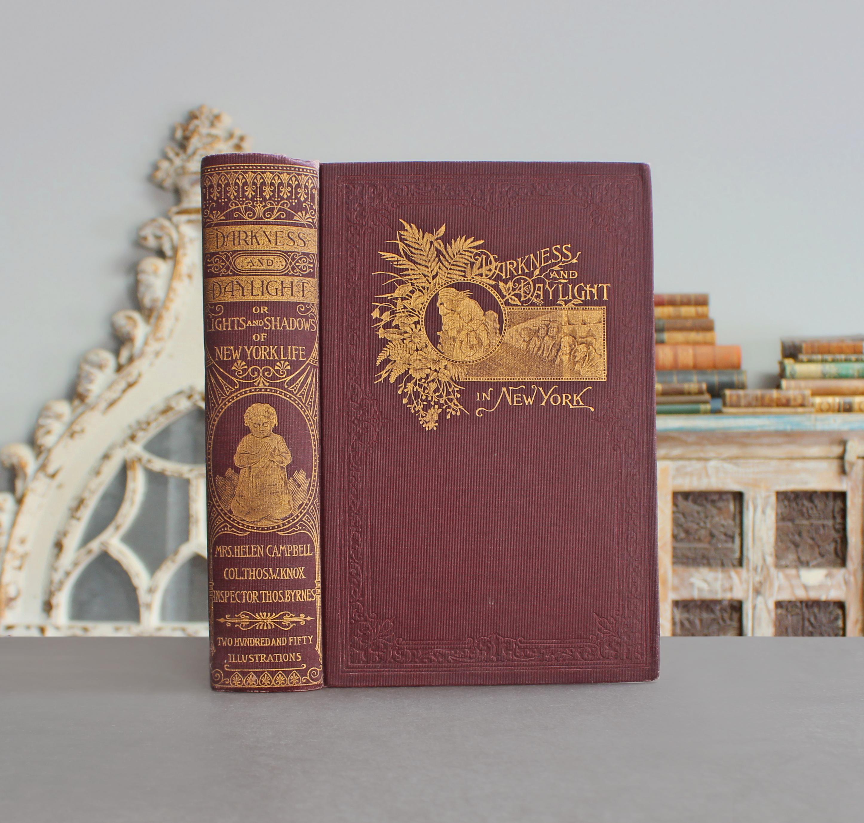 New York City: Poverty & Vice 1900 Illustrated Antique Victorian Old ...
